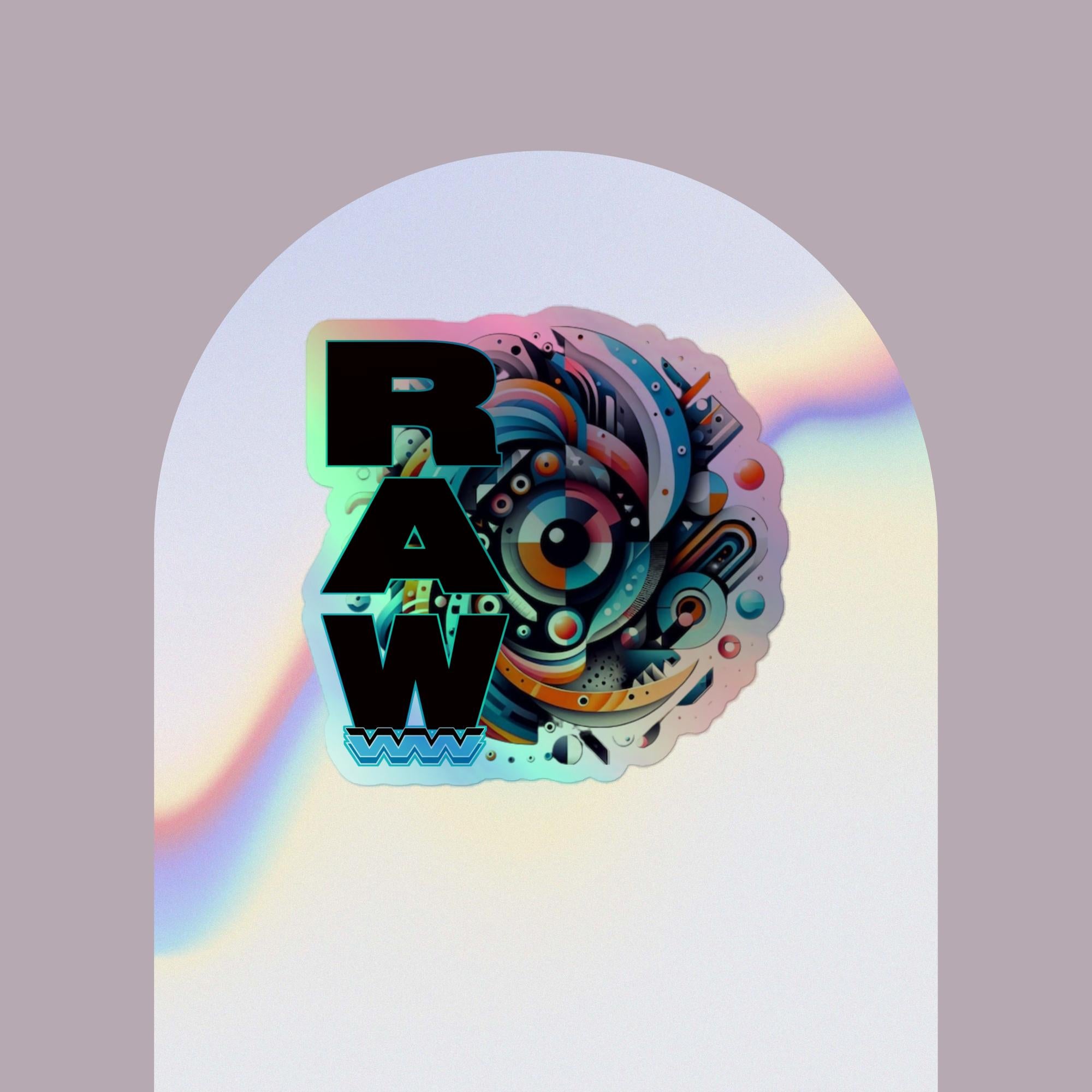 Modern RAW Holographic stickers – merchandise.npk-industries.com